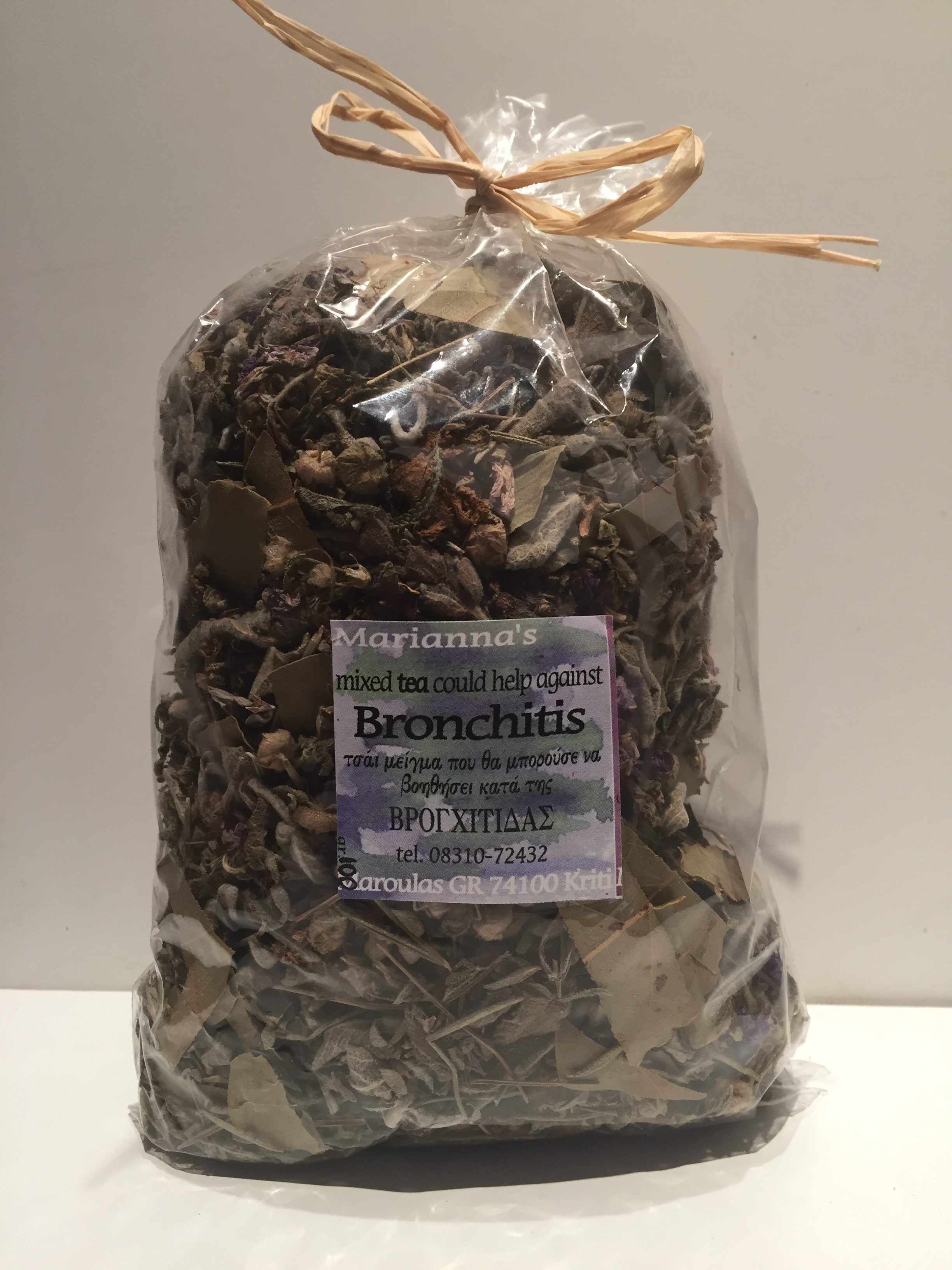 Mixed Tea against bronchitis - Marianna's Workshop
